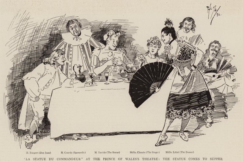 La Statue du Commandeur at the Prince of Wales's Theatre, the Statue ...